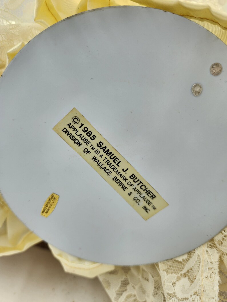 Vintage 1985 Samuel J. Butcher Teddy Bear Bride With Veil - Etsy