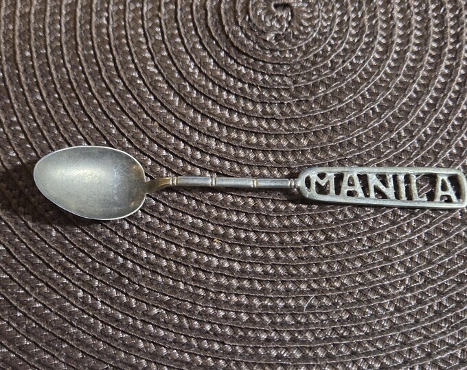 Vintage MANILA PHILIPPINES - International Collector Spoon / Some ...