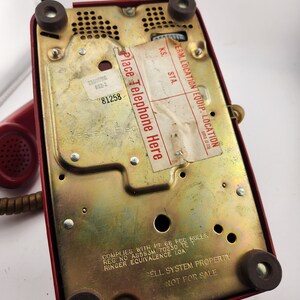 Vintage Western Electric Bell System Push Button Dial Telephone - No ...