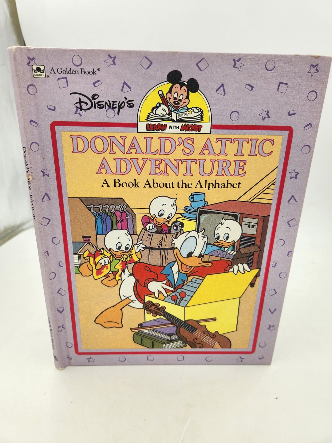 Vintage Book - Walt Disney's Donald's Attic Adventure - A Book About ...