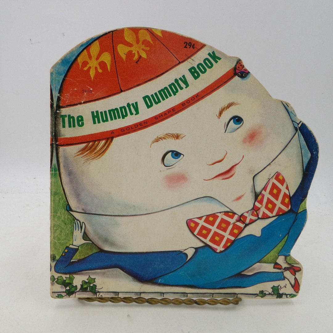 Vintage Children's Book A Golden Shape Book the Humpty Dumpty Book With ...