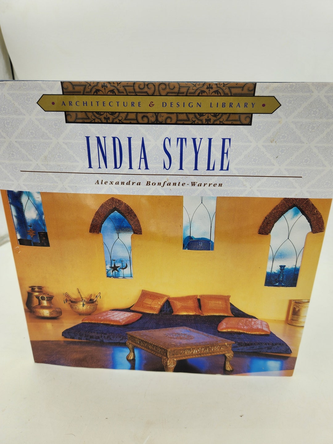 Vintage Book - Indian Style Architecture and Design Library About India ...