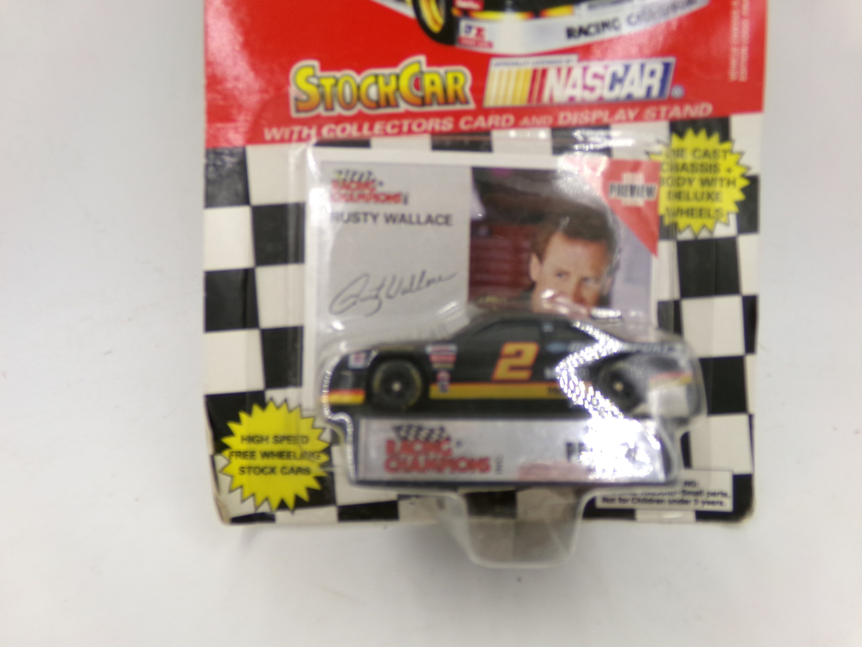 Vintage 1995 NASCAR Rusty Wallace Stock Car 2 and Collector - Etsy