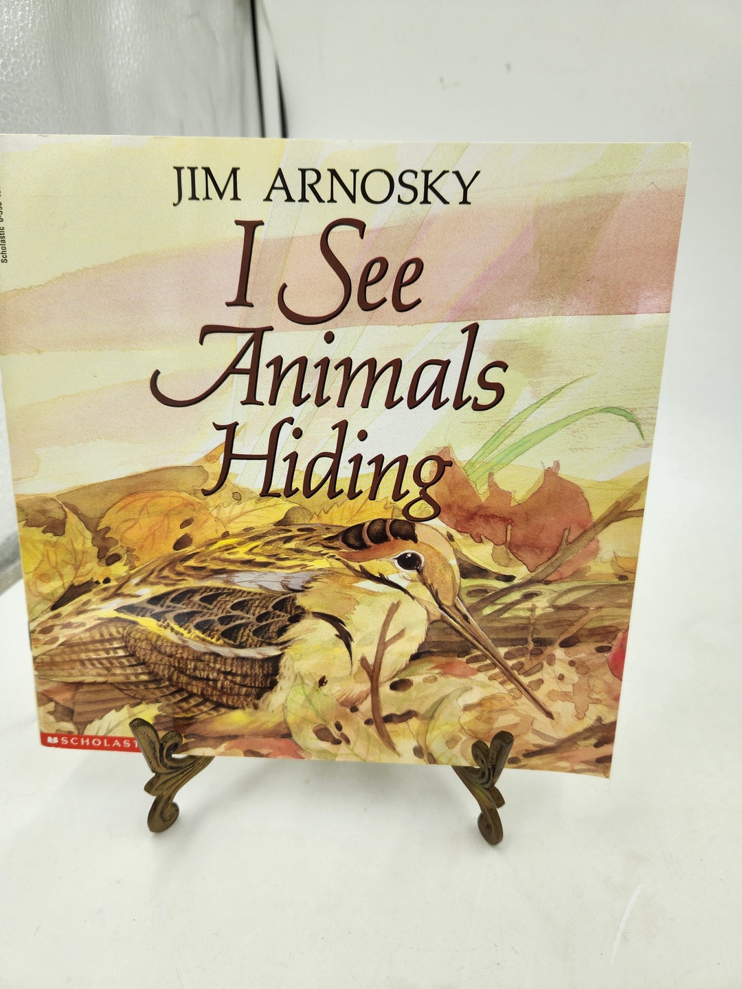 Vintage Book I See Animals Hiding 1995 - Etsy
