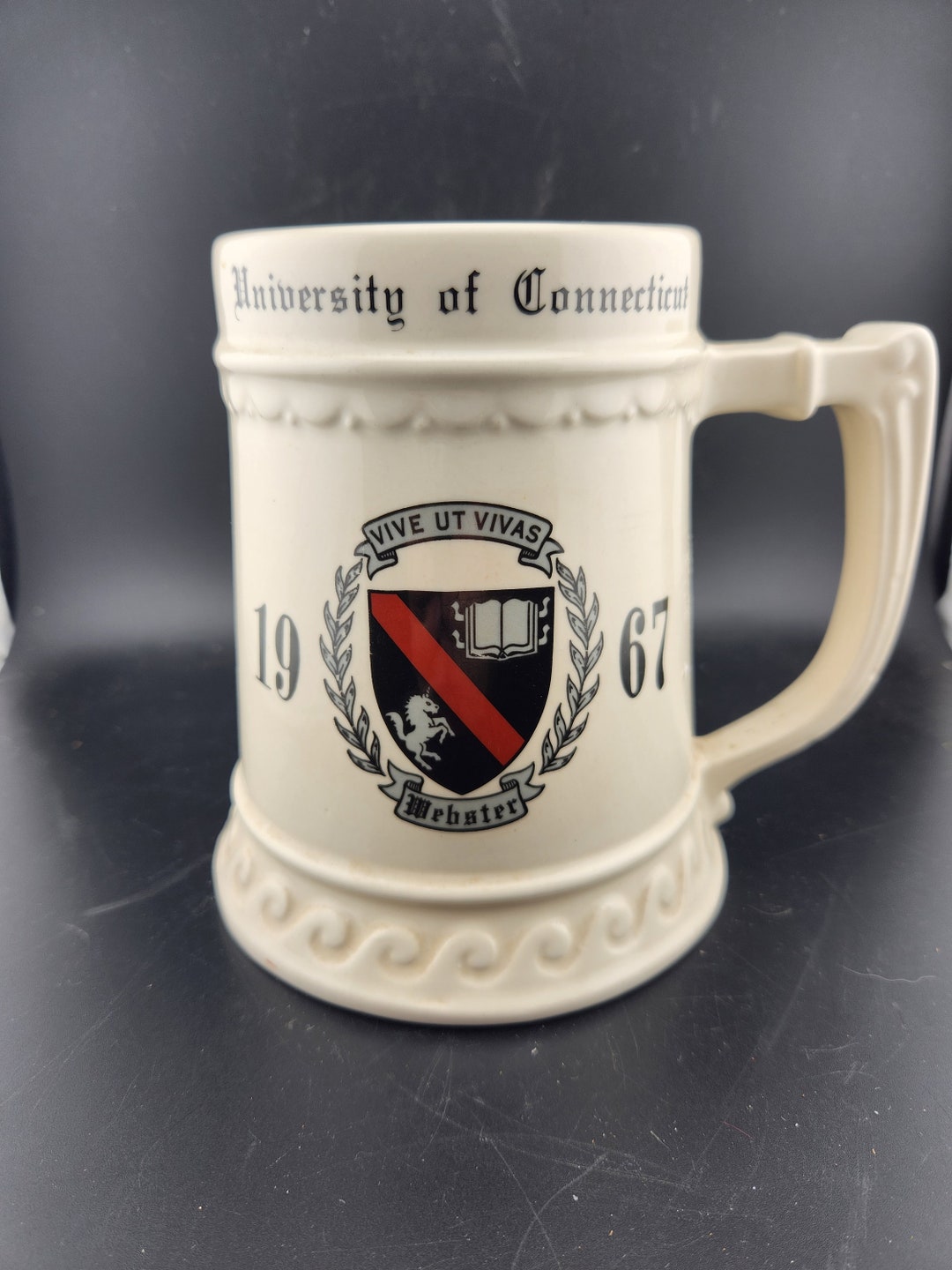Vintage Ceramic University of Connecticut Fraternity Mug From 1967 ...