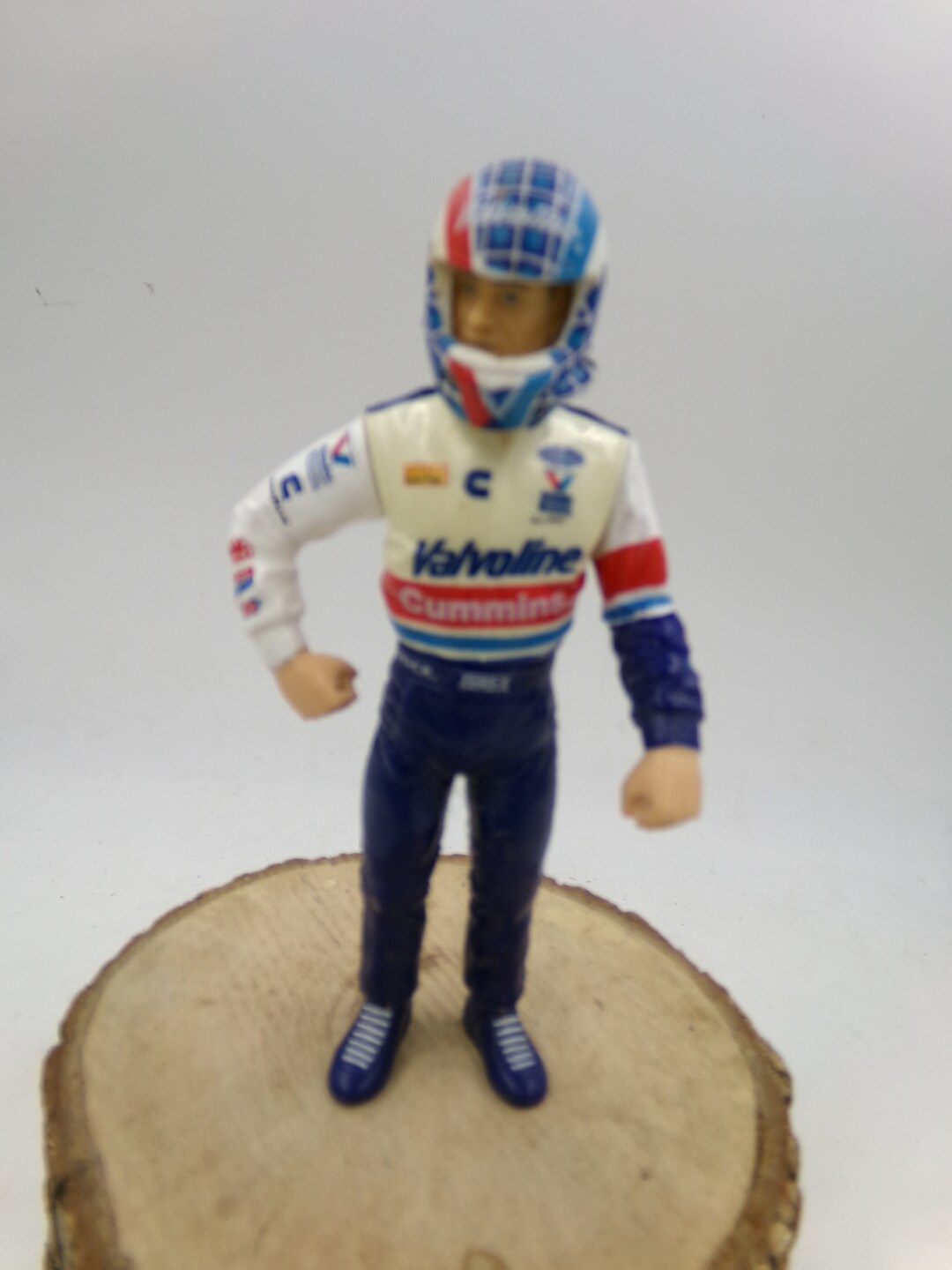 Vintage NASCAR Collectible Valvoline Mark Martin Miniature Figurine 5 ...