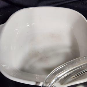 Vintage 1 Quart Corning Ware Pyrex Casserole Dish With Lid Cornflower ...