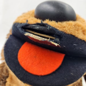 Vintage Rare 1965 Jim Henson ROWLF Ideal the Dog Puppet - Tag - Torn ...