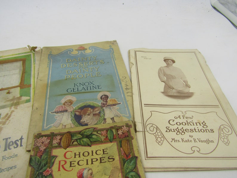 Vintage Booklets Pamphlets for Kitchen Recipes From - Etsy