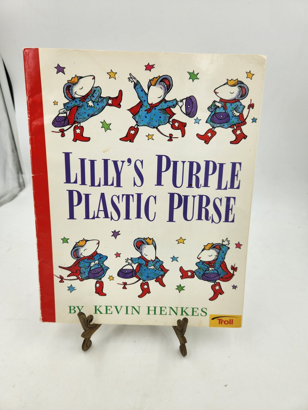 Vintage Children's Book Lilly's Purple Plastic Purse by Kevin Henkes ...
