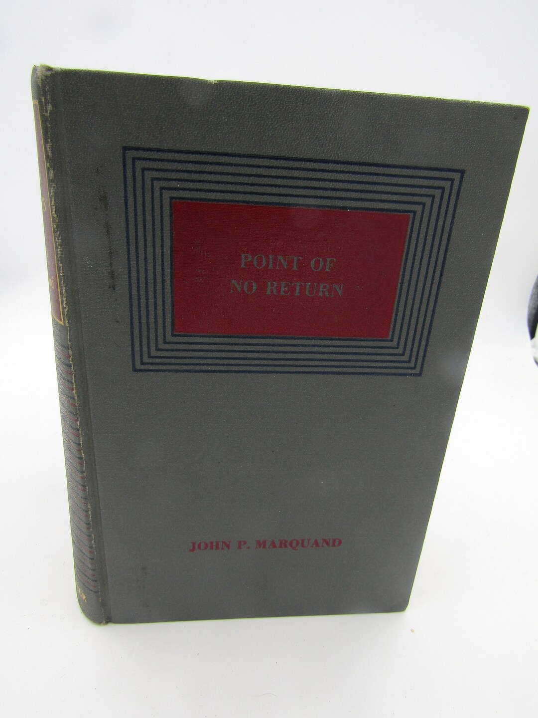 Vintage Book - Point of No Return by John P. Marquand 1949 - Etsy