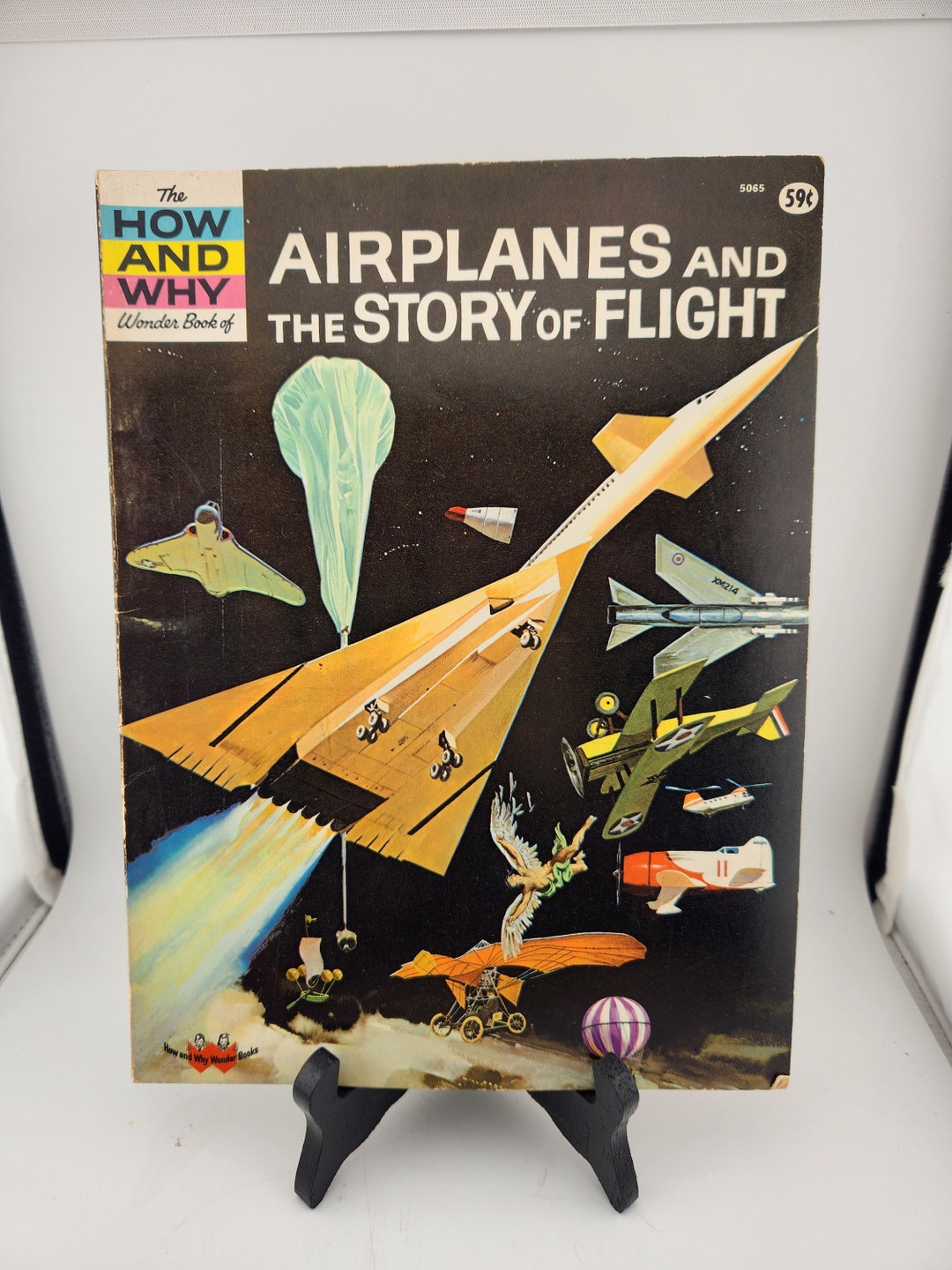 Vintage the How and Why Wonder Book of Airplanes and the Story of ...