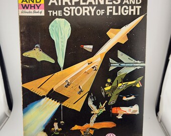 The How and Why Wonder Book of Airplanes and the Story of Flight Book ...