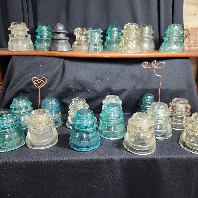 Telephone Pole Insulators - Etsy