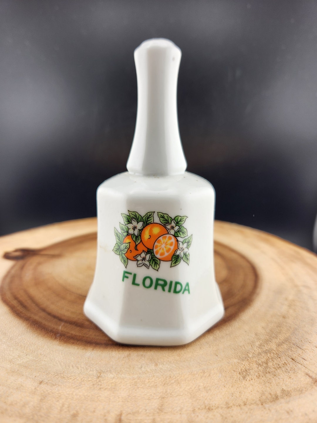 Vintage Souvenir Collector Bell - Florida With Oranges - Selling a ...