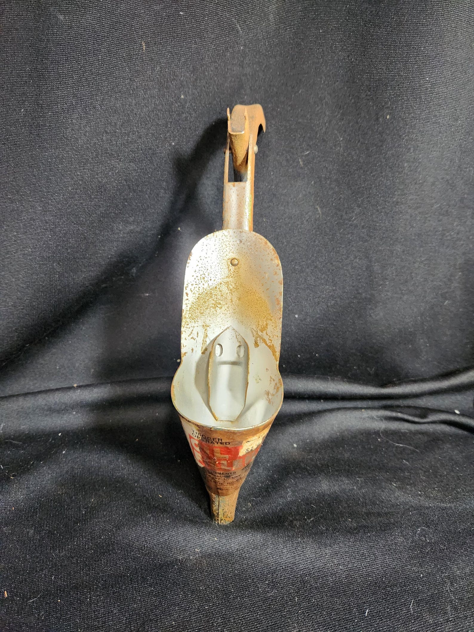 Vintage Oil Fill Trigger Operated Spout / Trigger Moves Freely, but ...