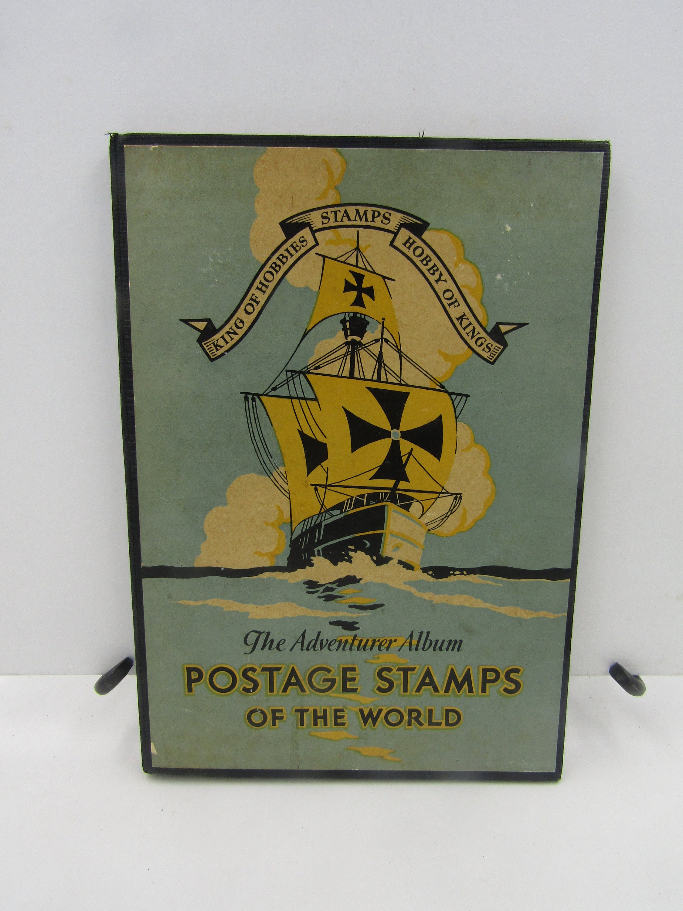 Vintage Stamp Album the Adventurer Album Postage Stamps of - Etsy