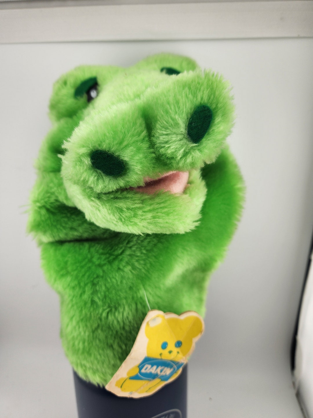 Vintage 9" Plush Alligator Hand Puppet From Dakin Super Nature Puppets ...