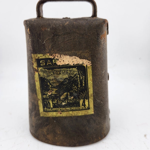 Antique Cow Bell - Etsy