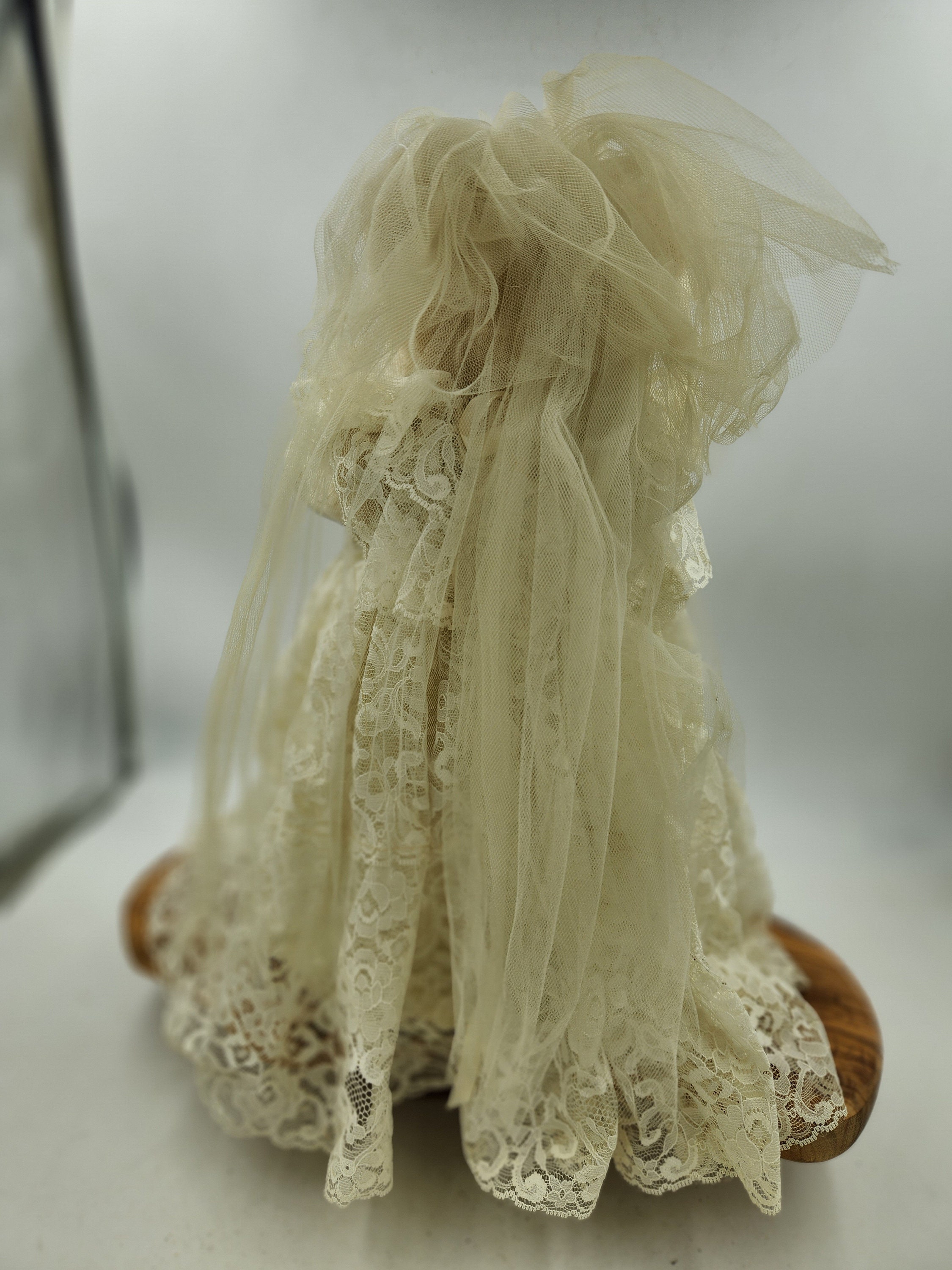 Vintage 1985 Samuel J. Butcher Teddy Bear Bride With Veil - Etsy