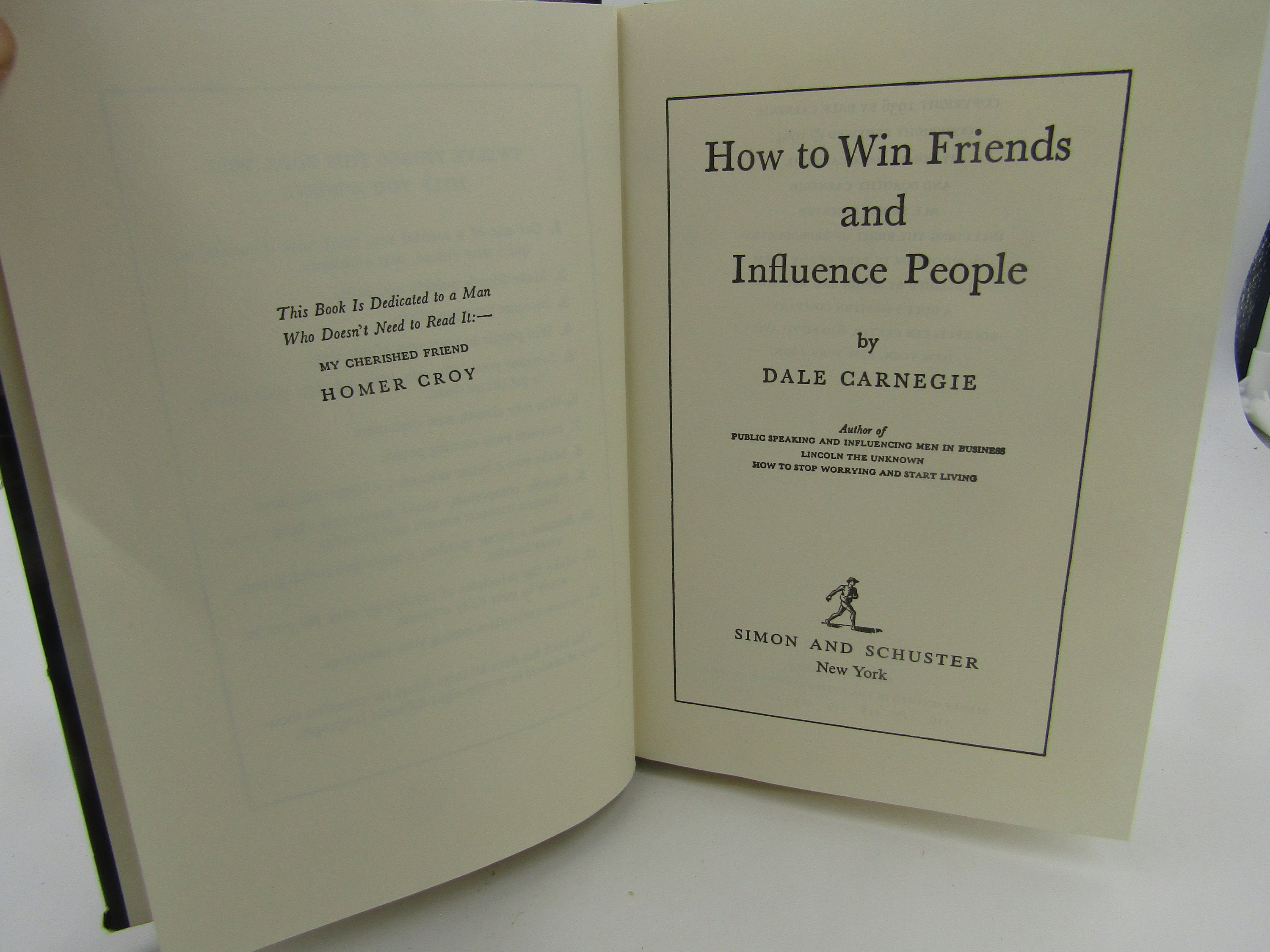 Vintage Book Called How to Win Friends and Influence People by - Etsy