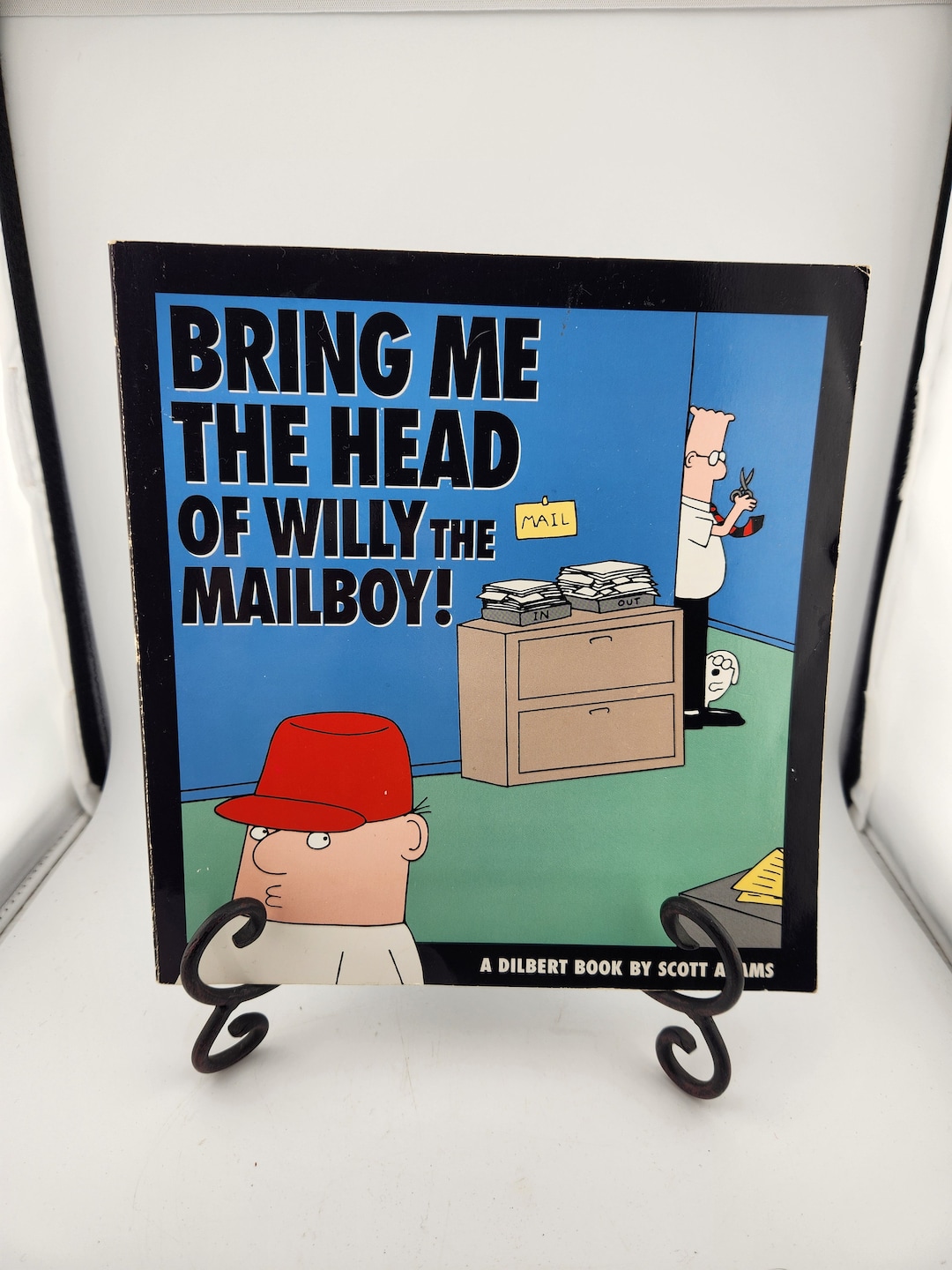 Vintage Dilbert Book by Scott Adams - Bring Me the Head of Willy the ...