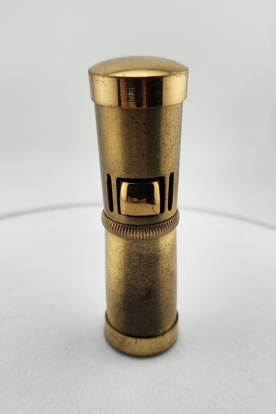 Vintage Pacton Japanese Sports Cigarette Lighter - Gold Tone Working ...