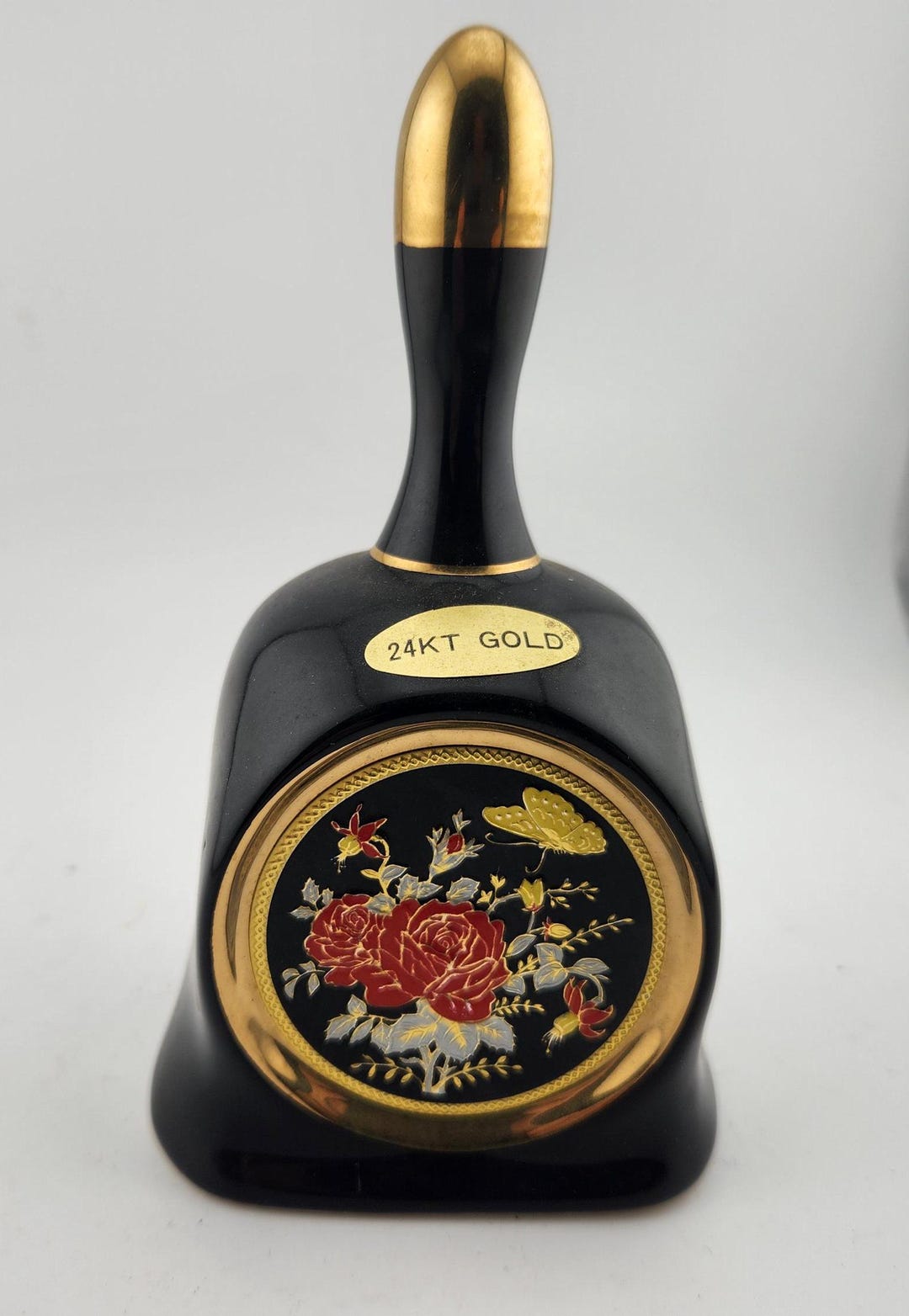 Vintage Collector Bell - the Art of Chokin 24K Gold Edge Made in Japan ...