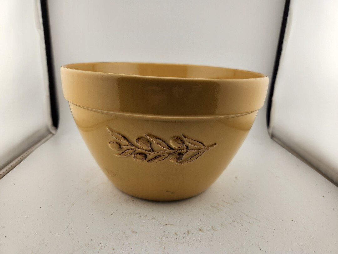 Vintage Cerutil Stoneware Mixing Bowl Made in Portugal - Diameter 8 ...