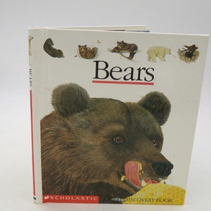 Vintage Children's Book - A First Discovery Book From Scholastic About Bears 1989 - Etsy