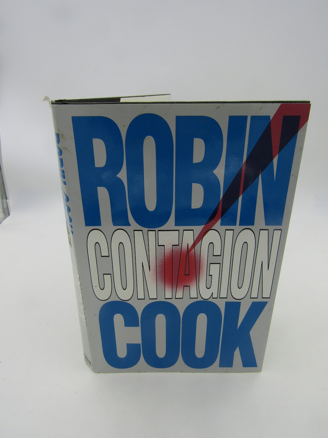 Vintage Book - Contagion by Robin Cook 1995 - Etsy