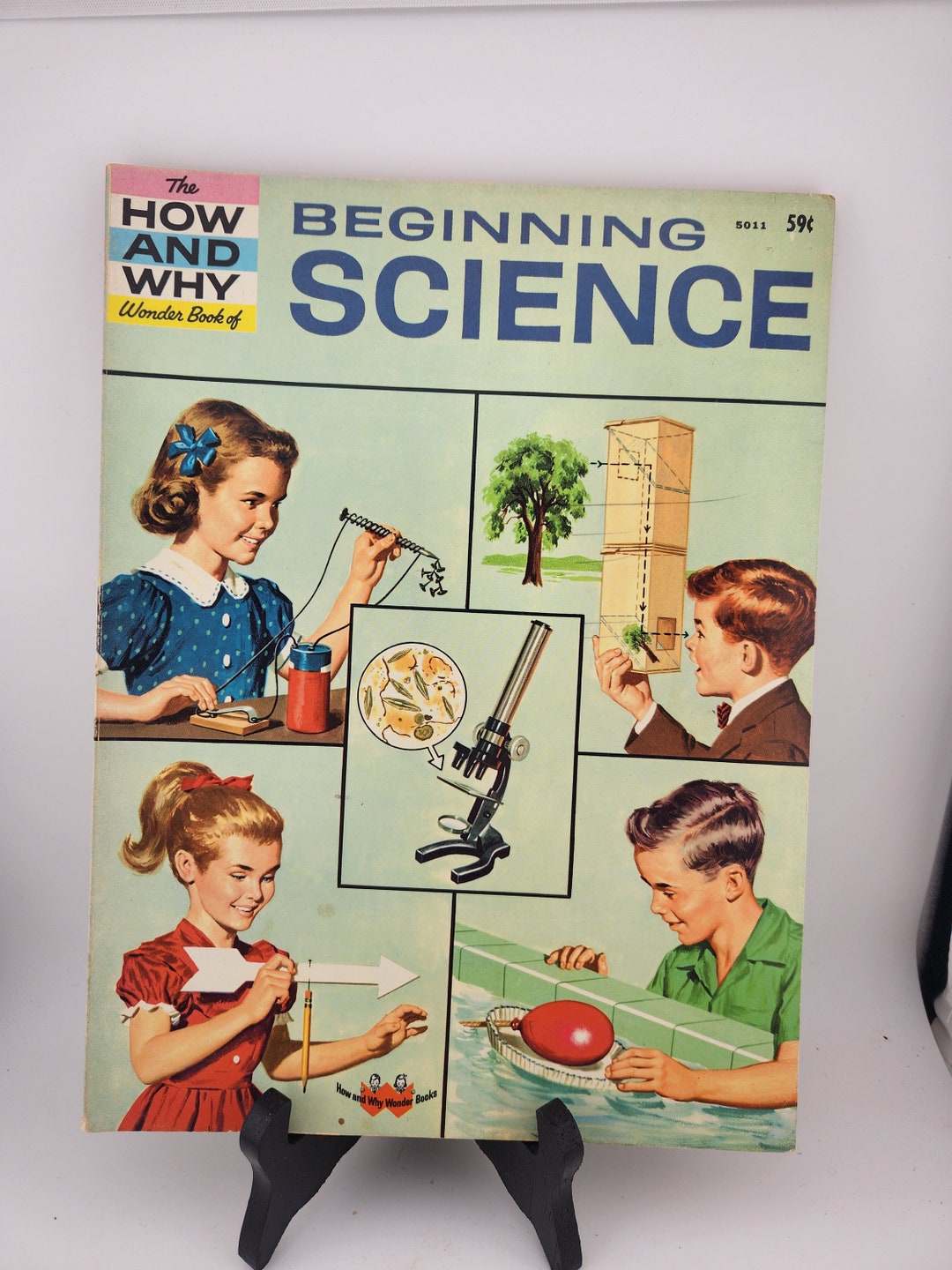 Vintage the How and Why Wonder Book of Beginning Science - 1960 - Etsy