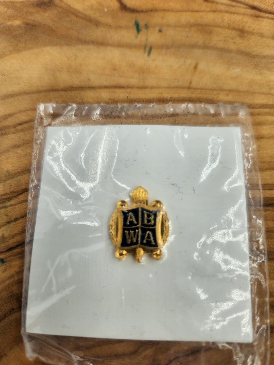 Vintage Black and Gold Membership Pin Used for ABWA American Business ...