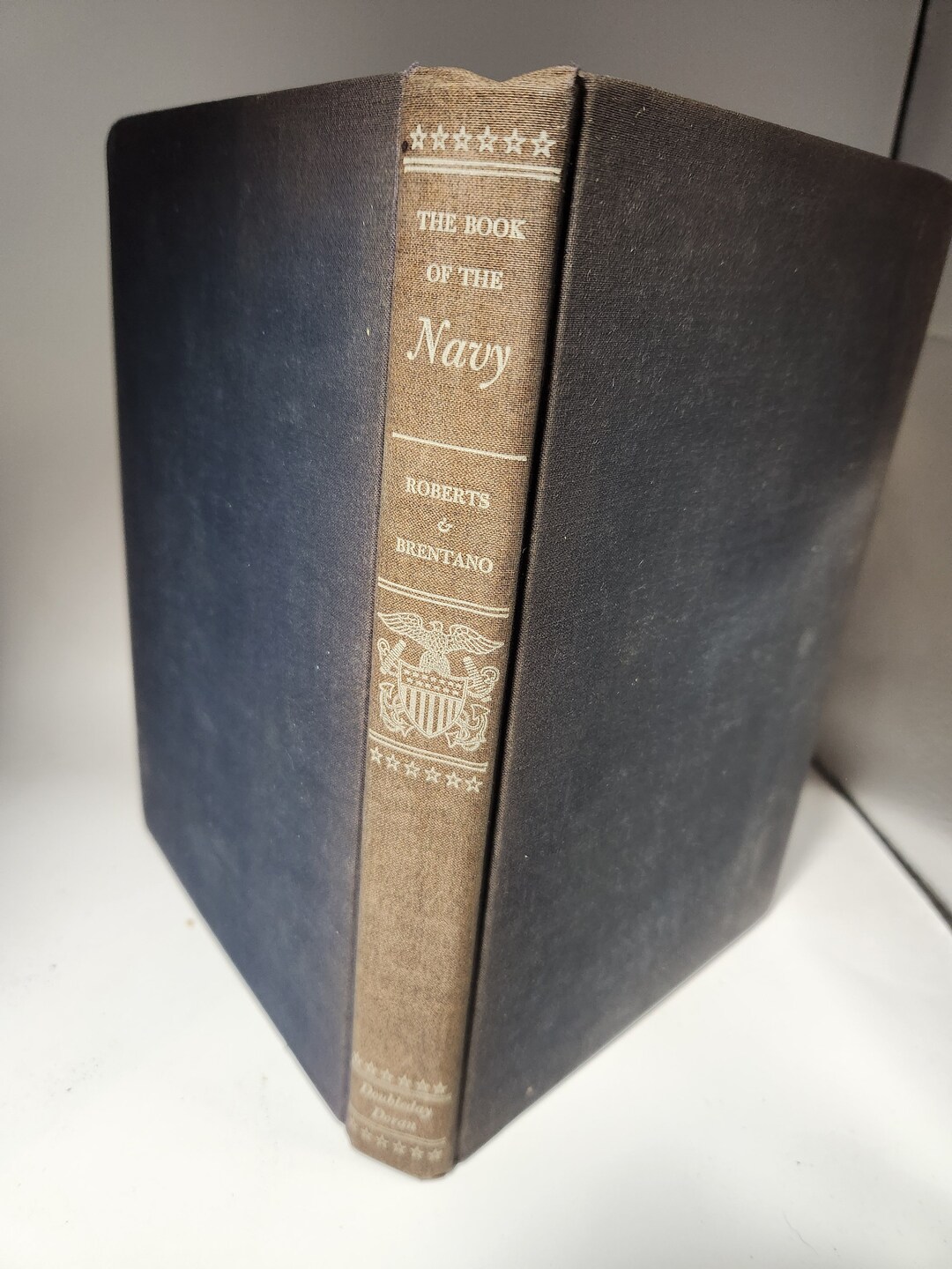 Vintage Book - the Book of the Navy Selected With Notes by W. Adolphe ...