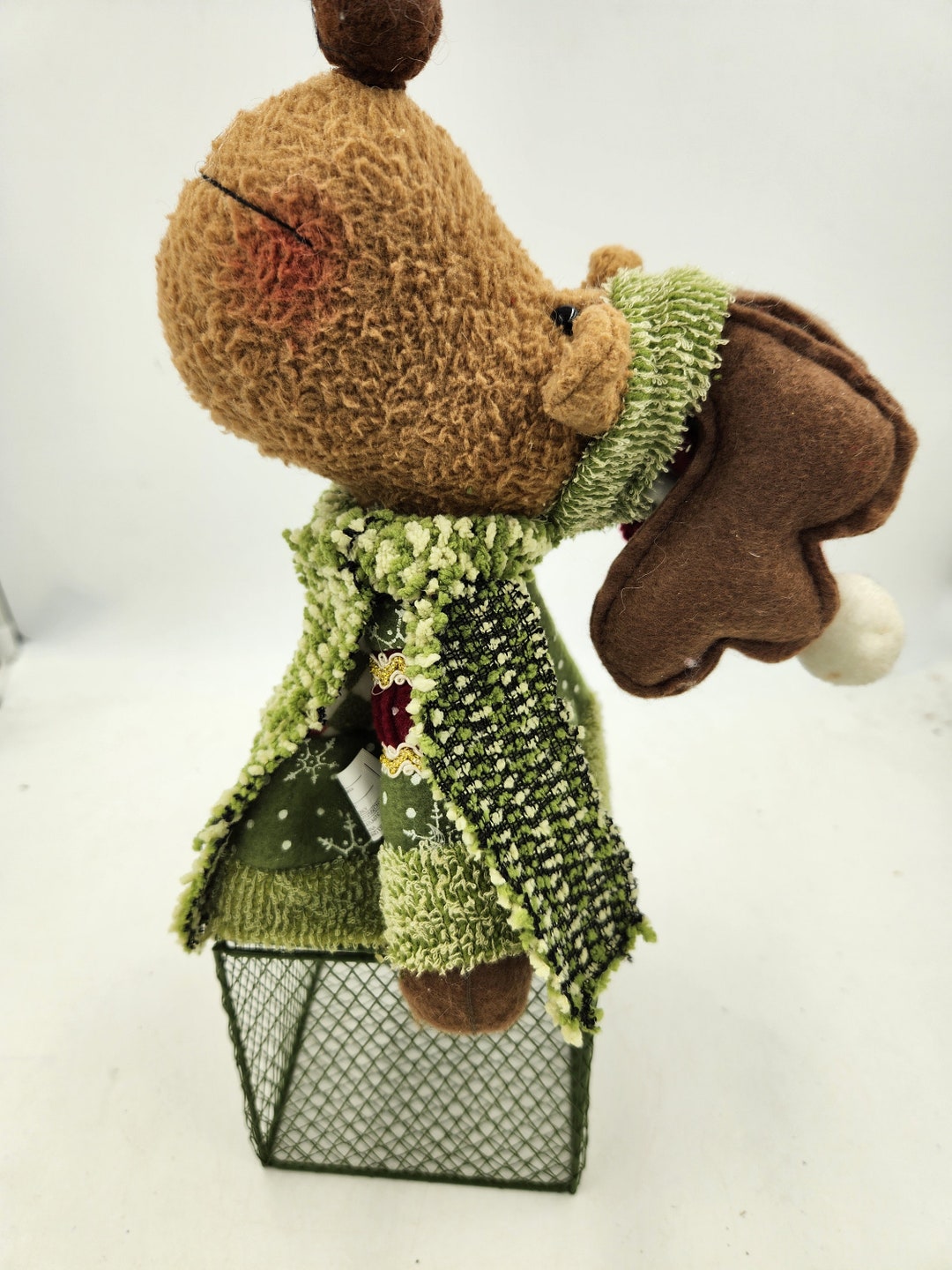 Vintage Stuffed Morris National Moose With Stuffed Head - Bottom Half ...