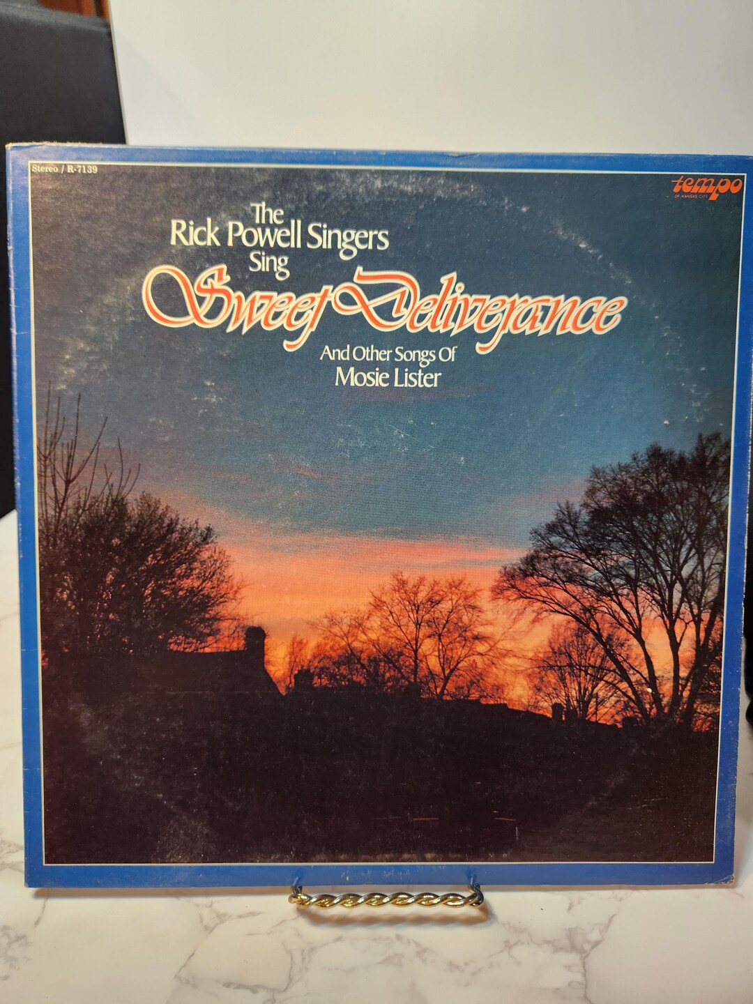 Vintage LP 33 RPM Vinyl Record Album - the Rick Powell Singers Sweet ...