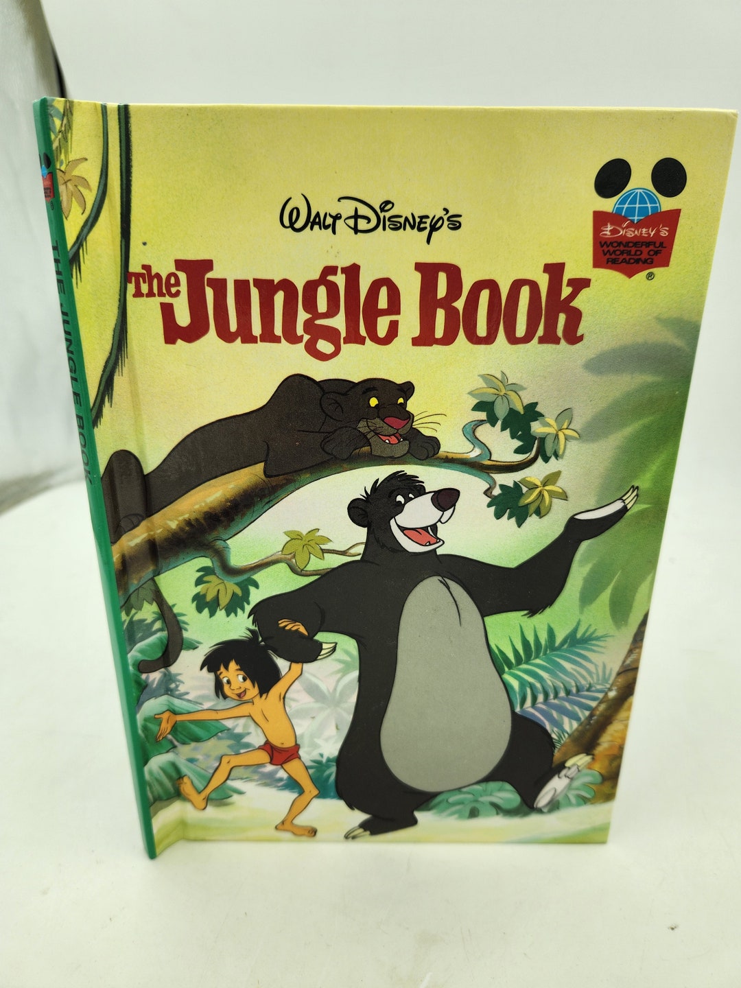 Vintage Book - Walt Disney's the Jungle Book 1993 Grolier Book Club ...