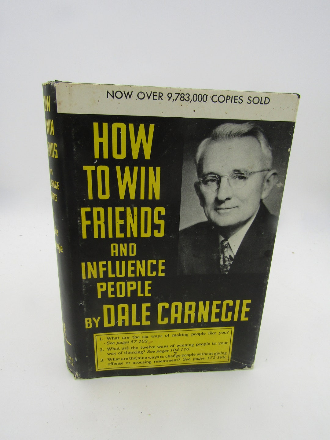 Vintage Book Called How to Win Friends and Influence People by Dale ...