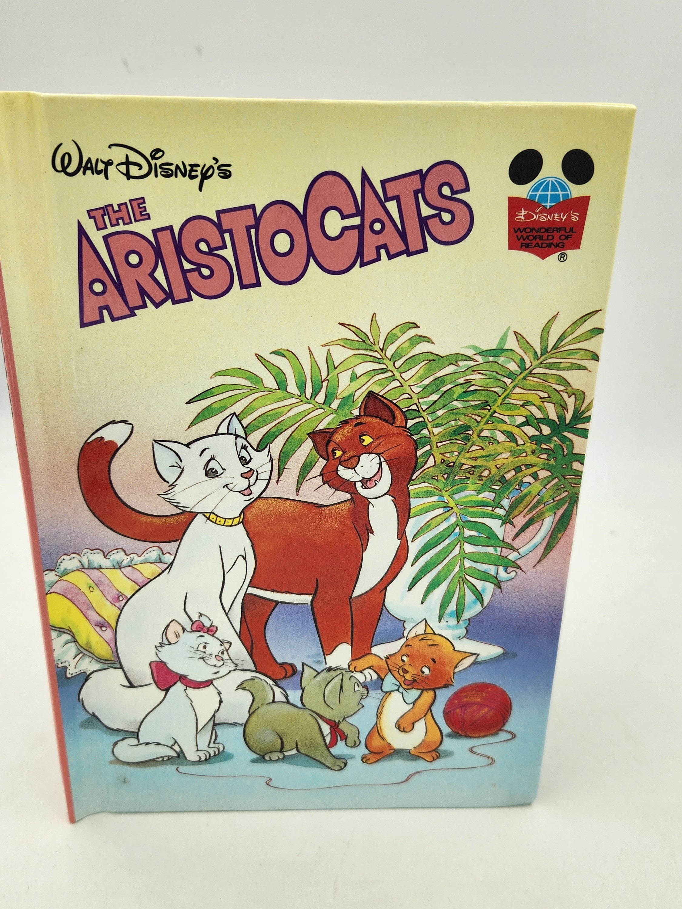 Vintage Book Walt Disney's the Aristocats 1995 Grolier Book Club ...