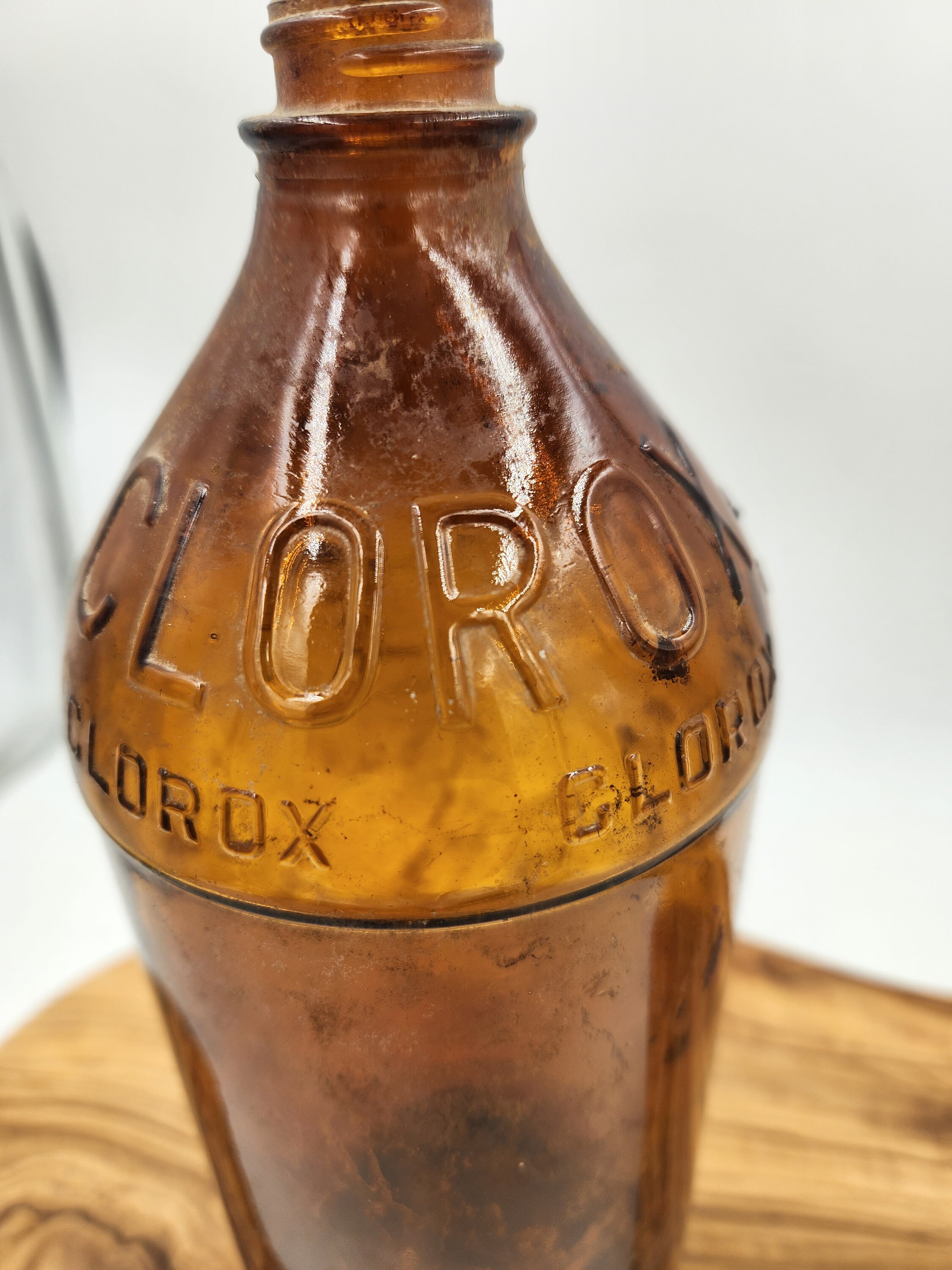 Vintage Glass Clorox Bottle 32 Oz 9.5 Needs to Be Cleaned - Etsy