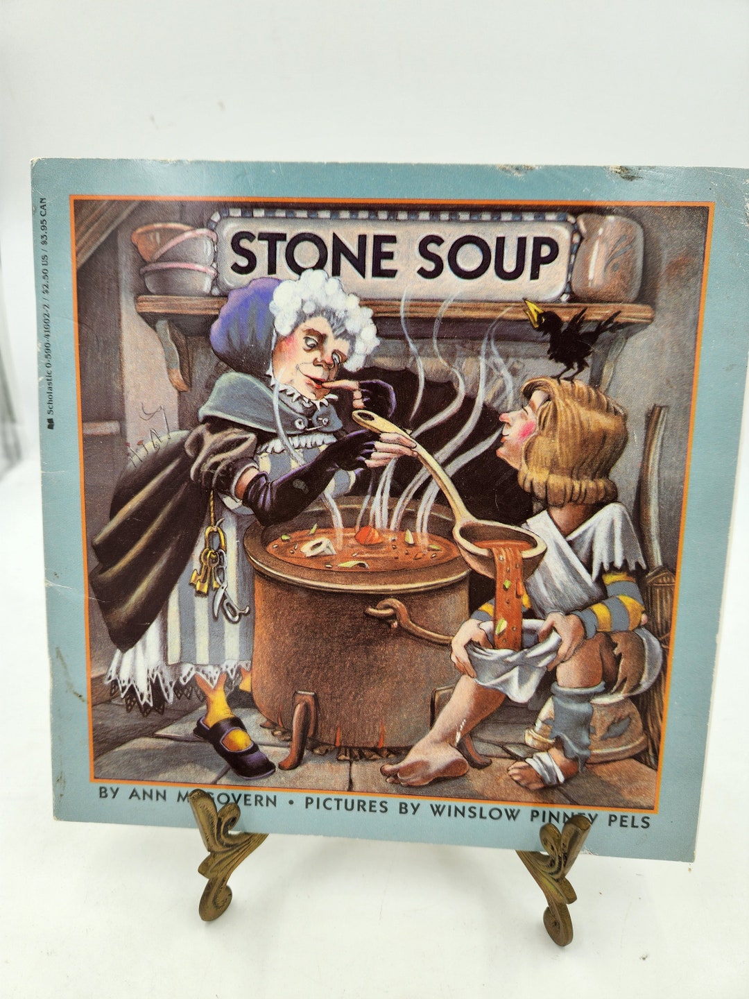 Vintage Children's Book Stone Soup by Ann Mcgovern 1986 - Etsy