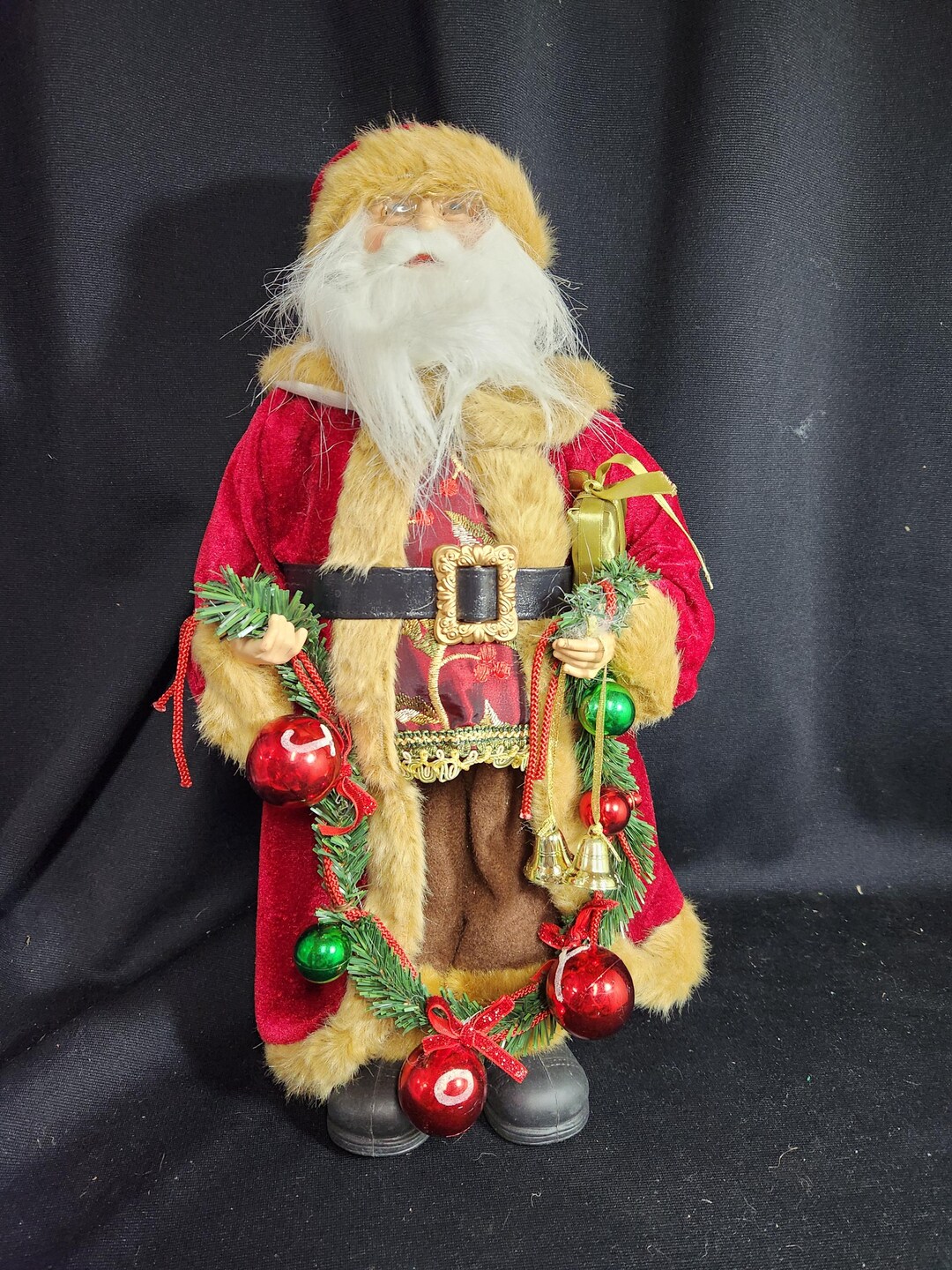 Vintage Santa Claus Doll - Father Christmas Old Saint Nick - 21 ...