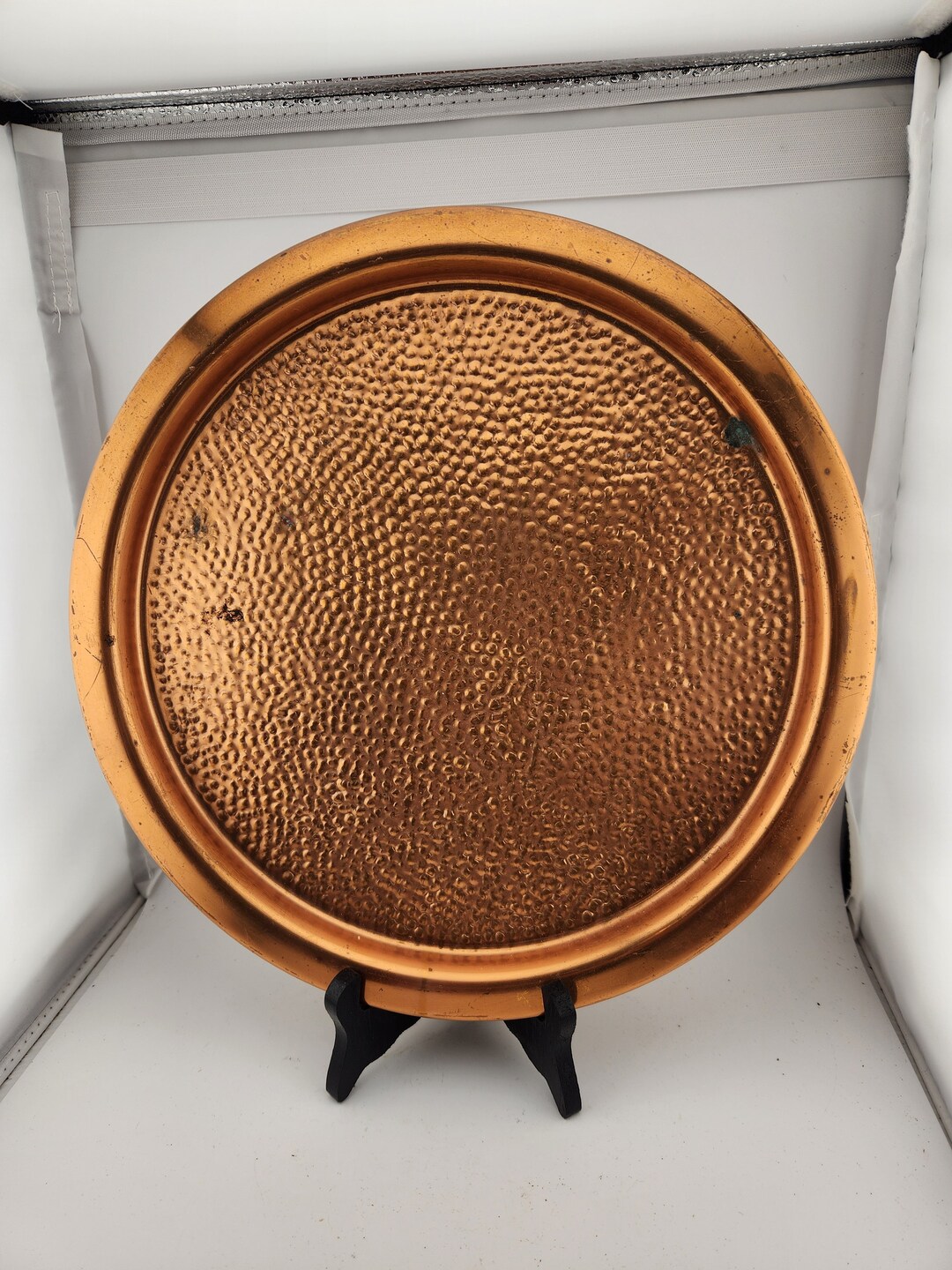 Vintage 12" Copper Over a Heavier Metal Platter - There Are a Couple of ...