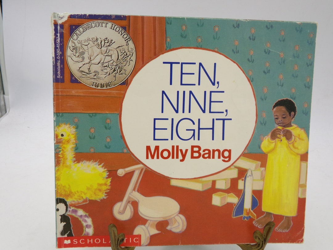 Vintage Children's Book Ten, Nine, Eight by Molly Bang 1983 - Etsy