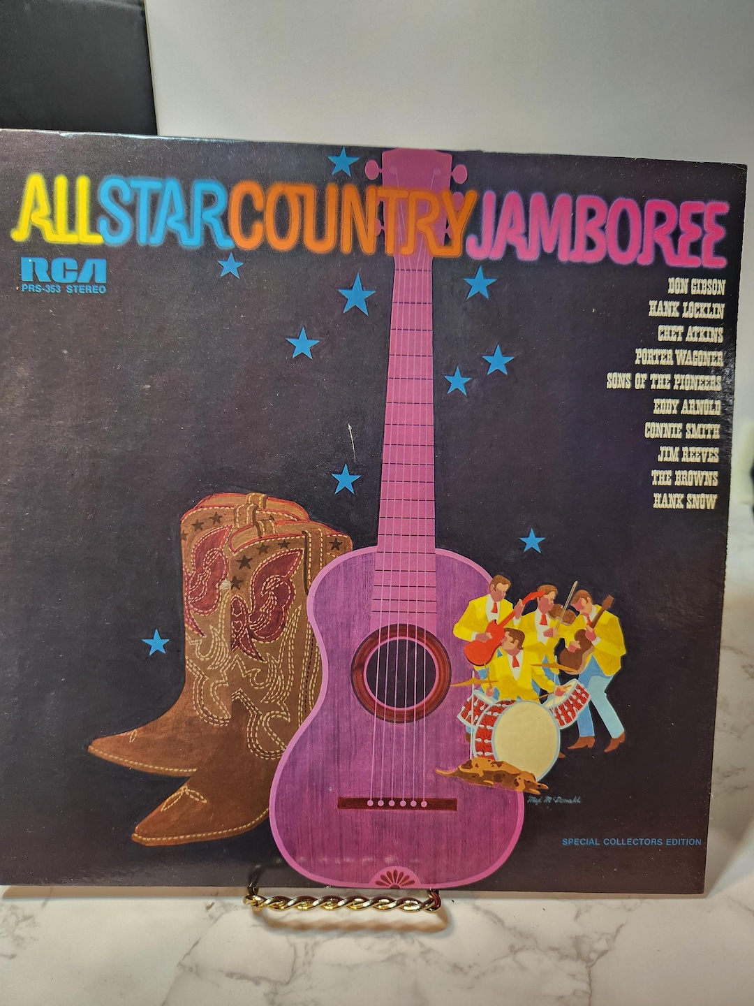 Vintage LP 33 RPM Vinyl Record Album - All Star Country Jamboree / 1971 ...