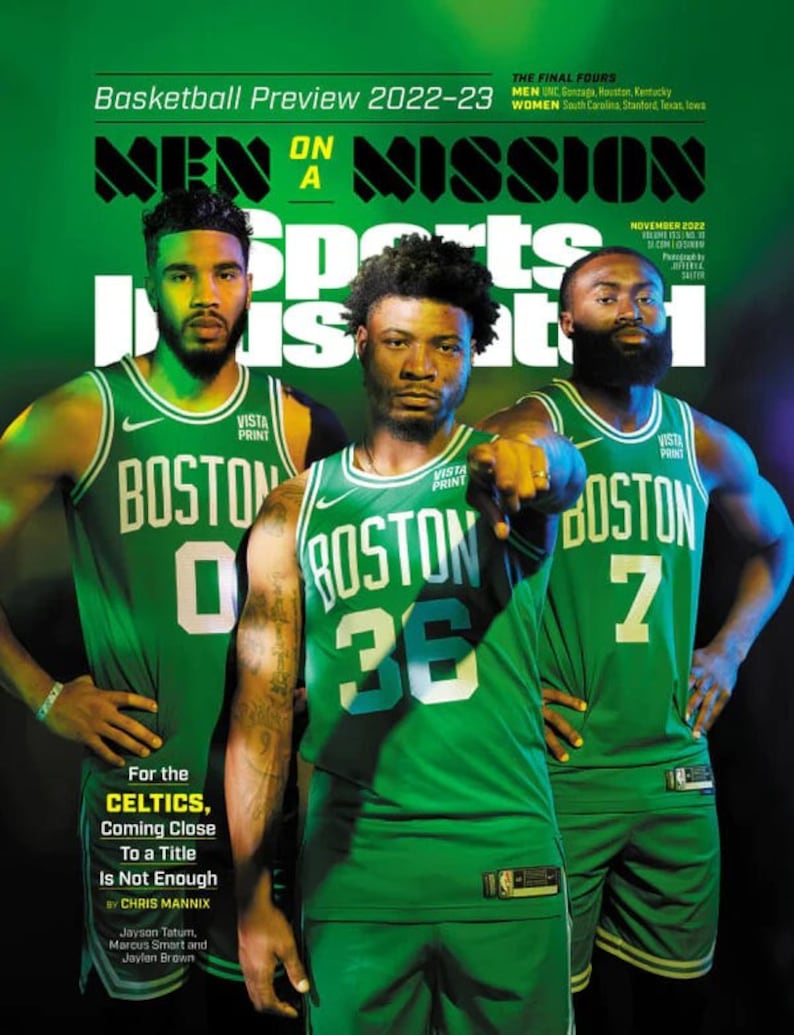 Sports Illustrated Boston Celtics: Single Issue Magazine - Etsy