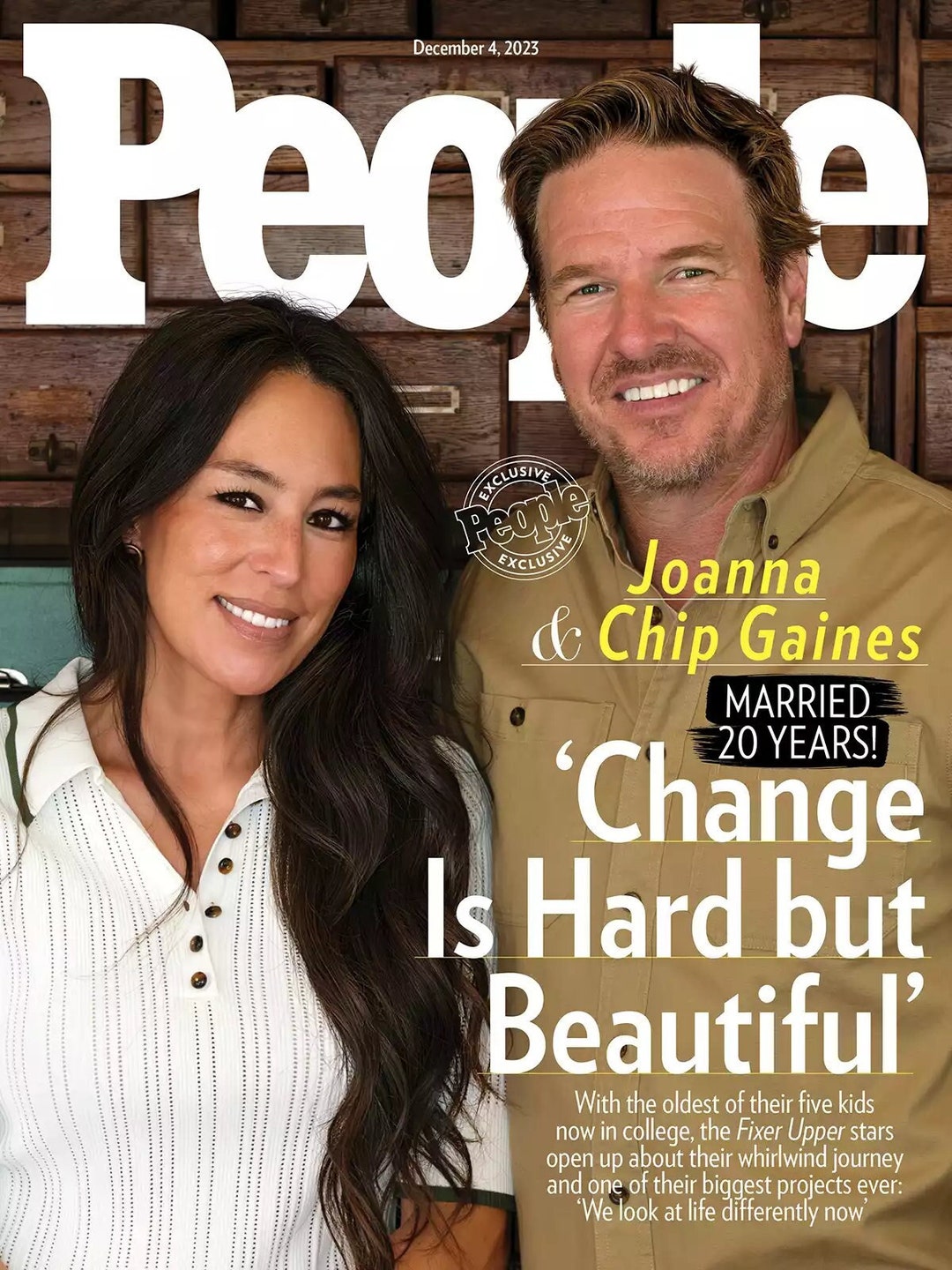 People Magazine Chip & Joanna Gaines - Etsy
