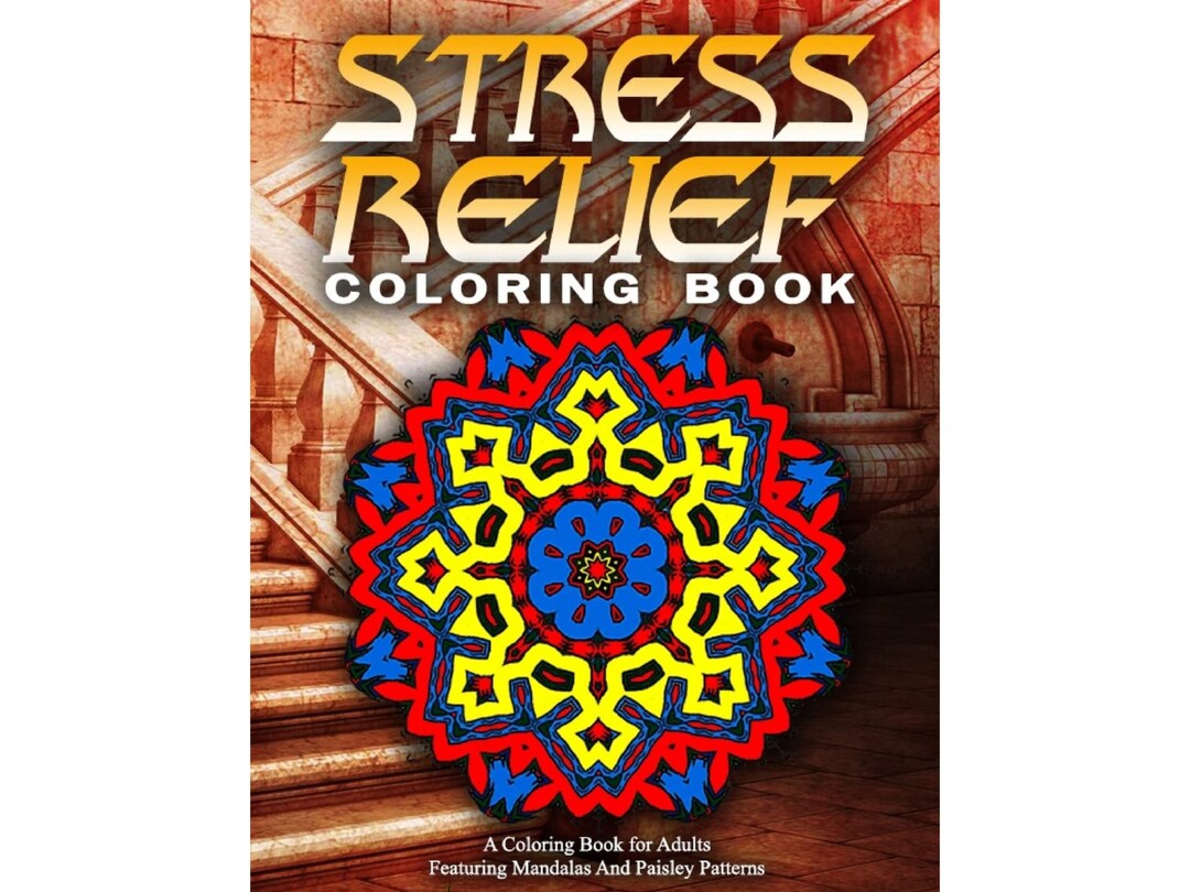 STRESS RELIEF COLORING Book Vol.17: Adult Coloring Books Best Sellers ...
