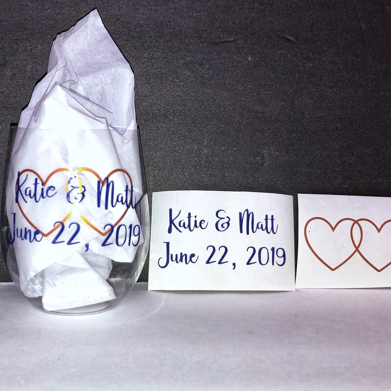 Wine Glass Stickers - Etsy