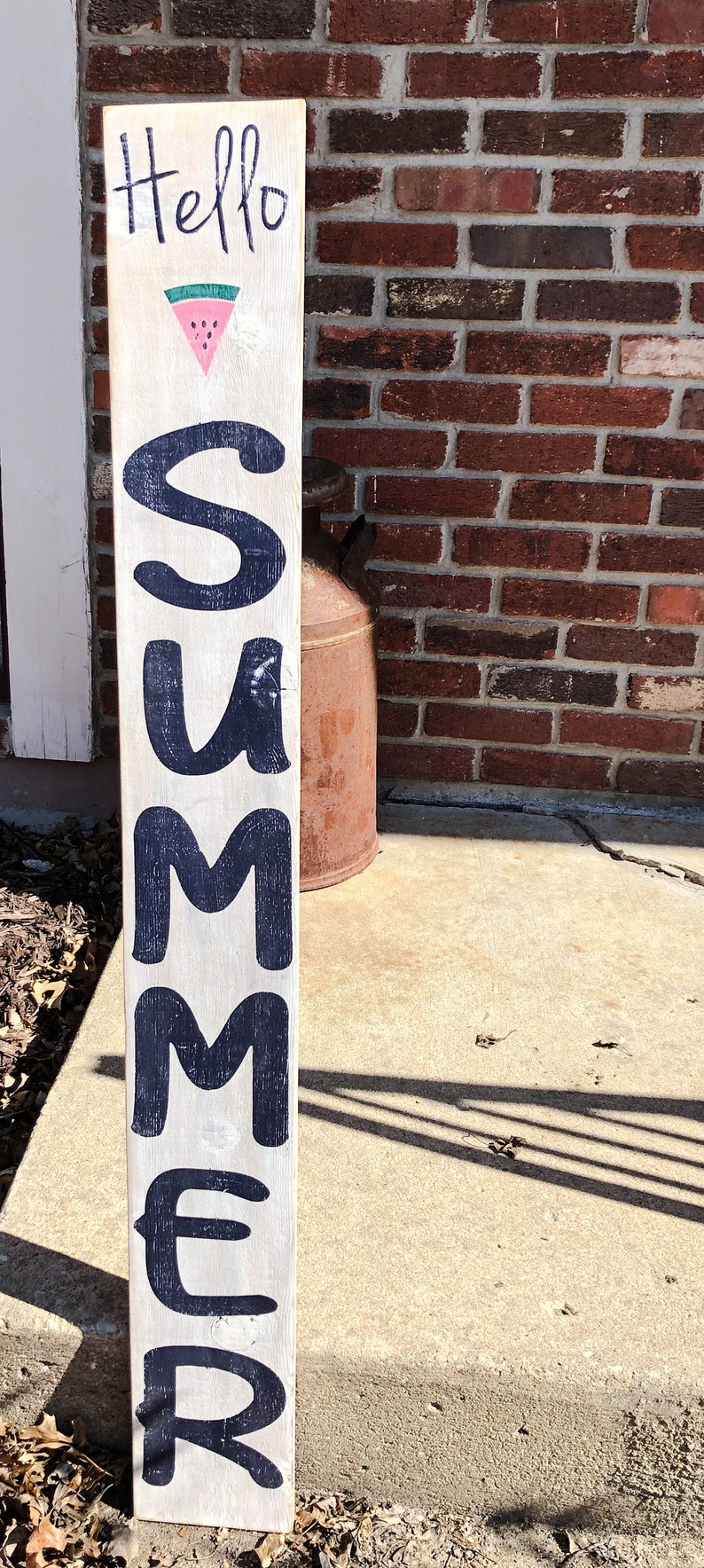 Rustic Spring and Summer Porch Sign Reversible Porch Decor | Etsy